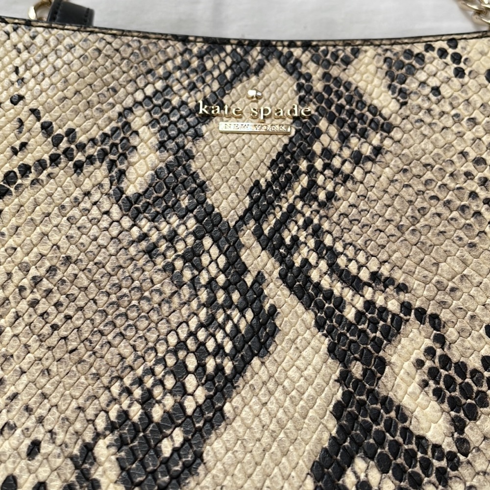 Kate Spade Snake Skin Crossbody Purse - Gem